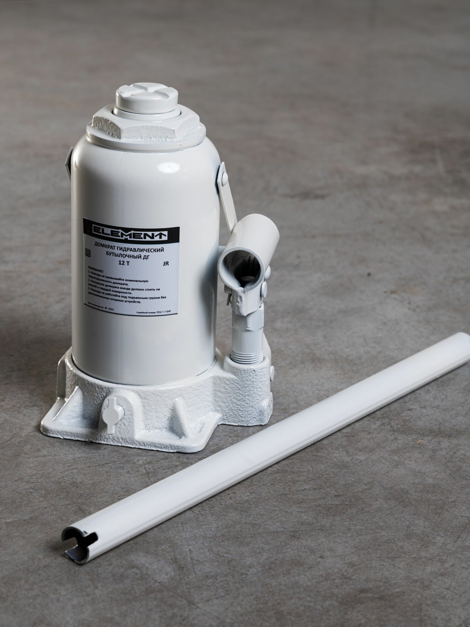 Домкрат гидравлический ELEMENT ДГ 100T, 100 т, переносной, 335-515 мм