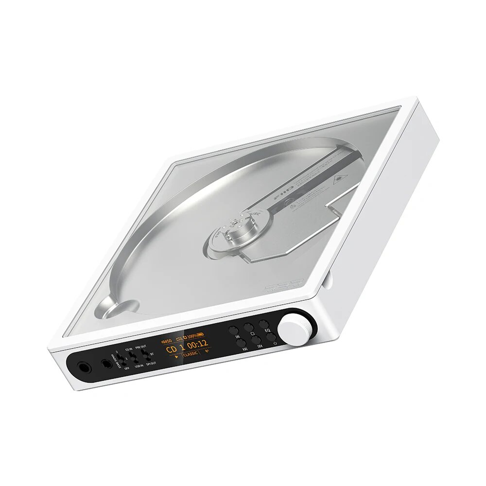 Портативный CD-плеер FiiO DM15 R2R, белый