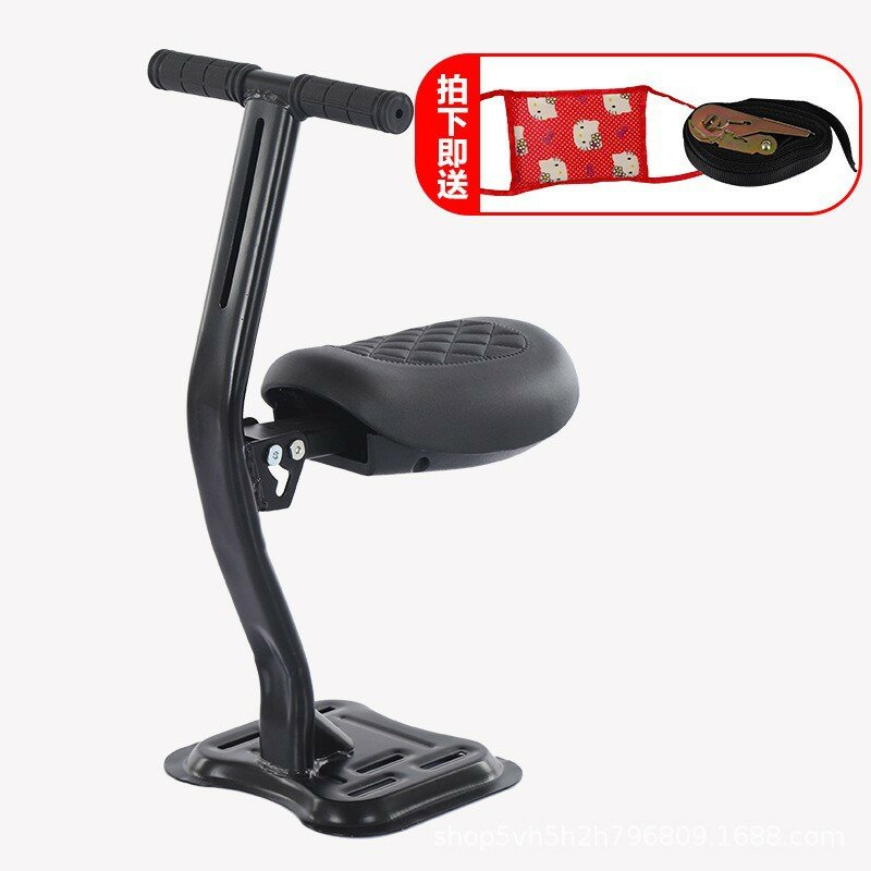 Детское сиденье для электросамоката, переднее крепление для электросамоката Aima, детское сиденье для маленького электросамоката, мотоцикла, складное безопасное сиденье для детей