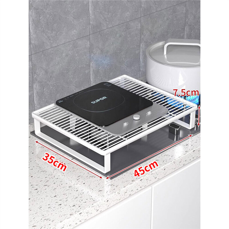 Кухонная газовая плита, подставка для газовой плиты, подставка для индукционной плиты, держатель для плиты, подставка для хранения кастрюль, необходимый предмет для дома