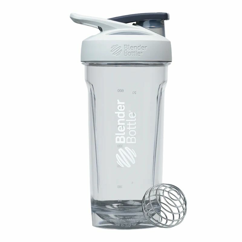 BlenderBottle, Шейкер спортивный, Серия Tritan Sport, цвет Chalk Grey, 828 (28 унций)