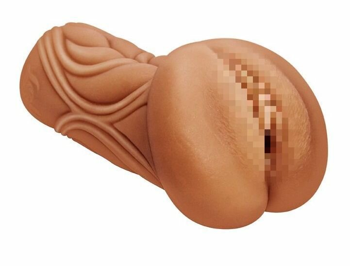 Мастурбатор-вагина Dumpling, Lola Games, кофейный