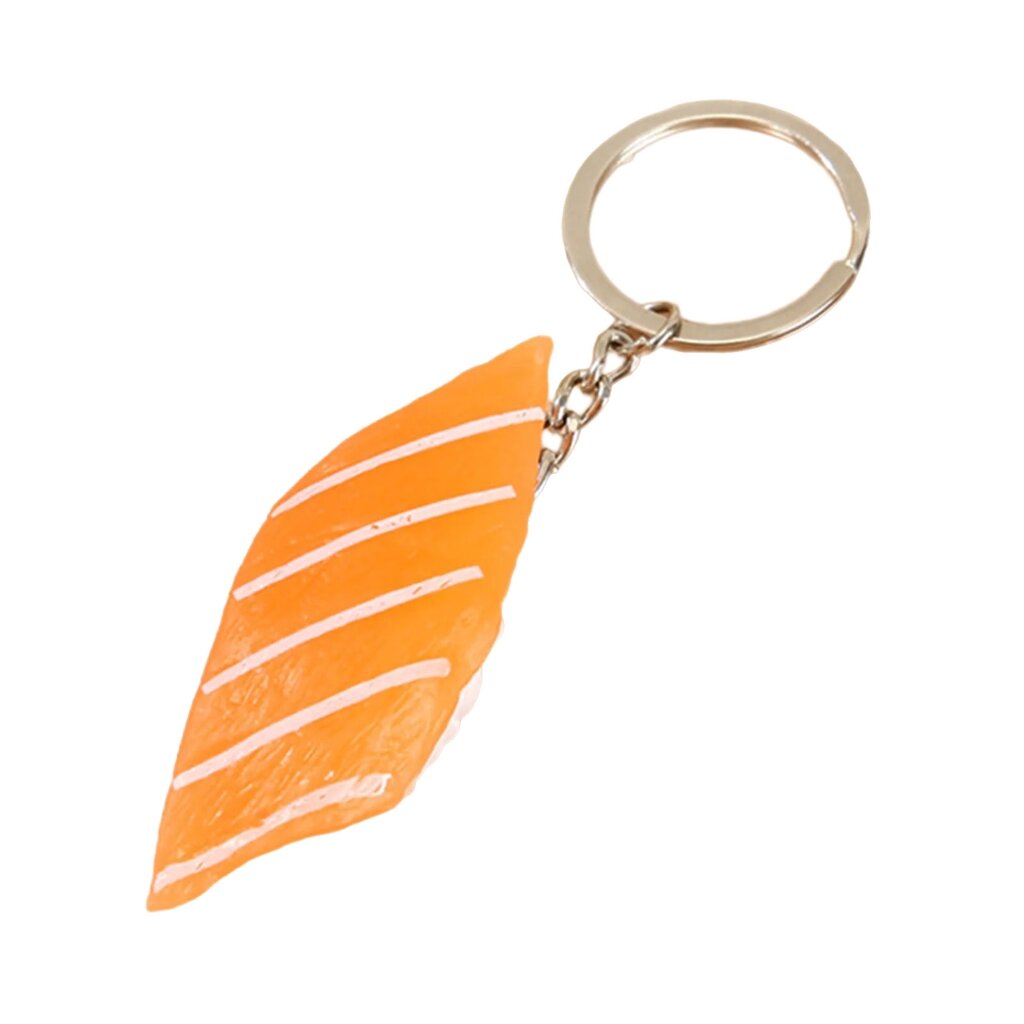 Симпатичные японские суши лосось мода брелок ПВХ материал безопасный для ребенка подарок