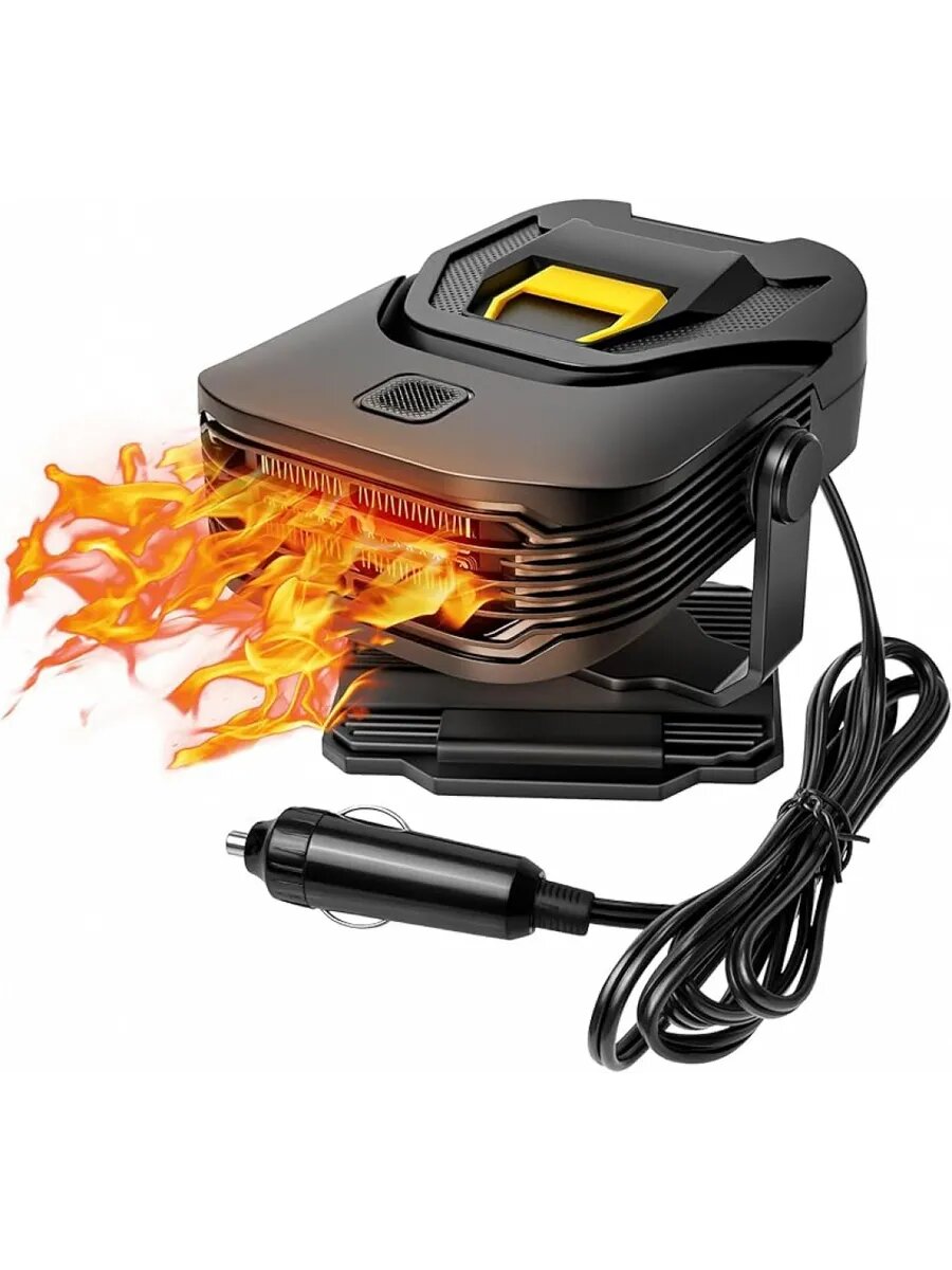 Автомобильный обогреватель 12v 200w 2 в 1 антиобледенение 36