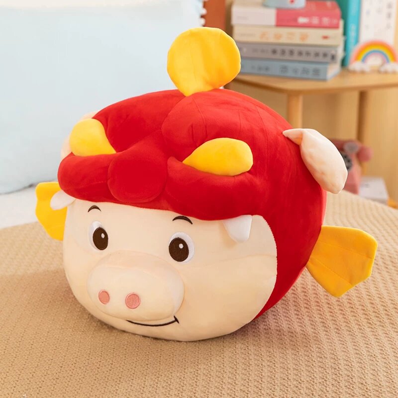 Плюшевая игрушка «Пигман», большая кукла, уродливая, но симпатичная свинка, летающая рыба, подушка, успокаивающая