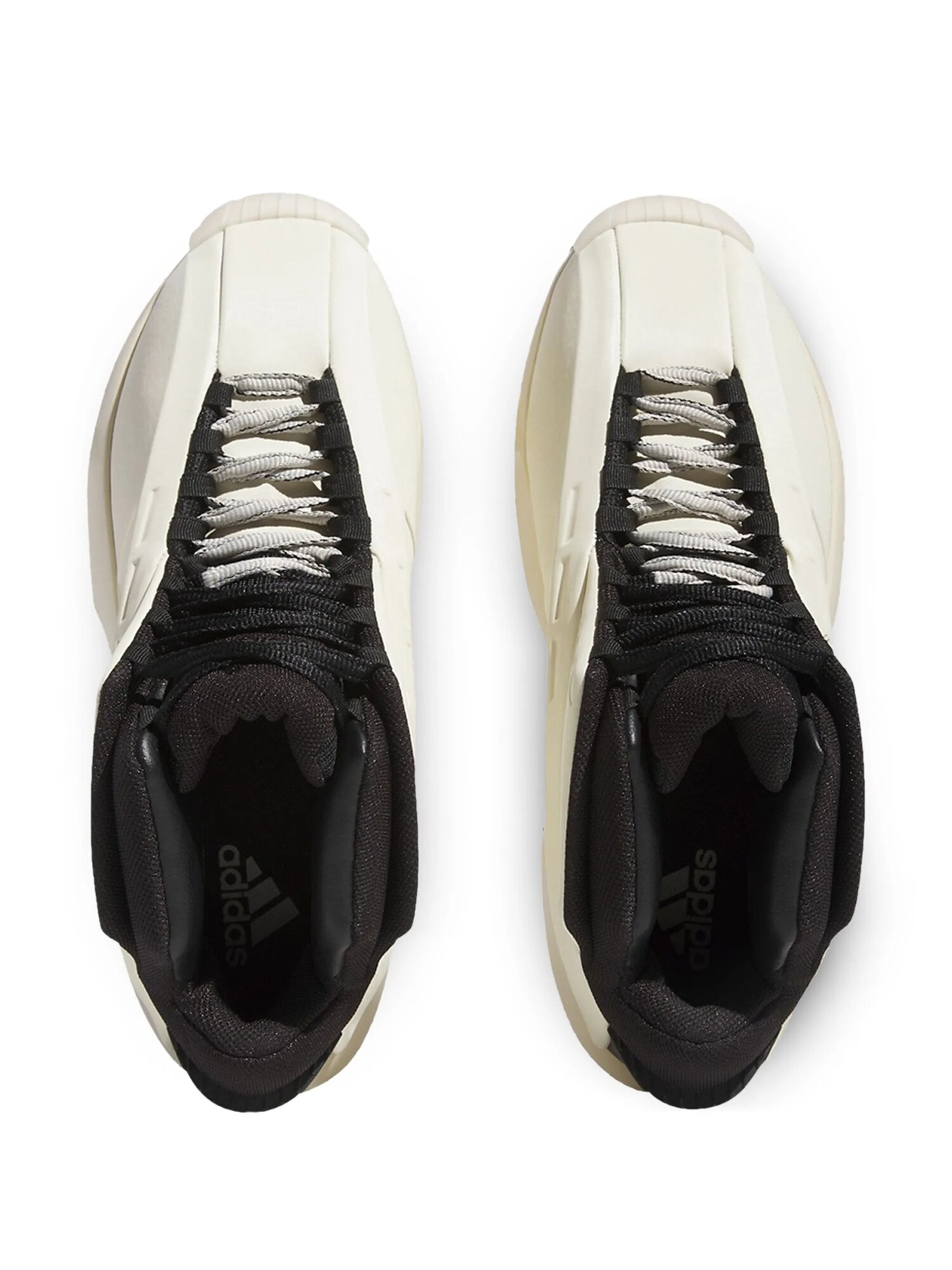 Кроссовки adidas Crazy 1, размер 12,5 US, черный, бежевый — фото 1