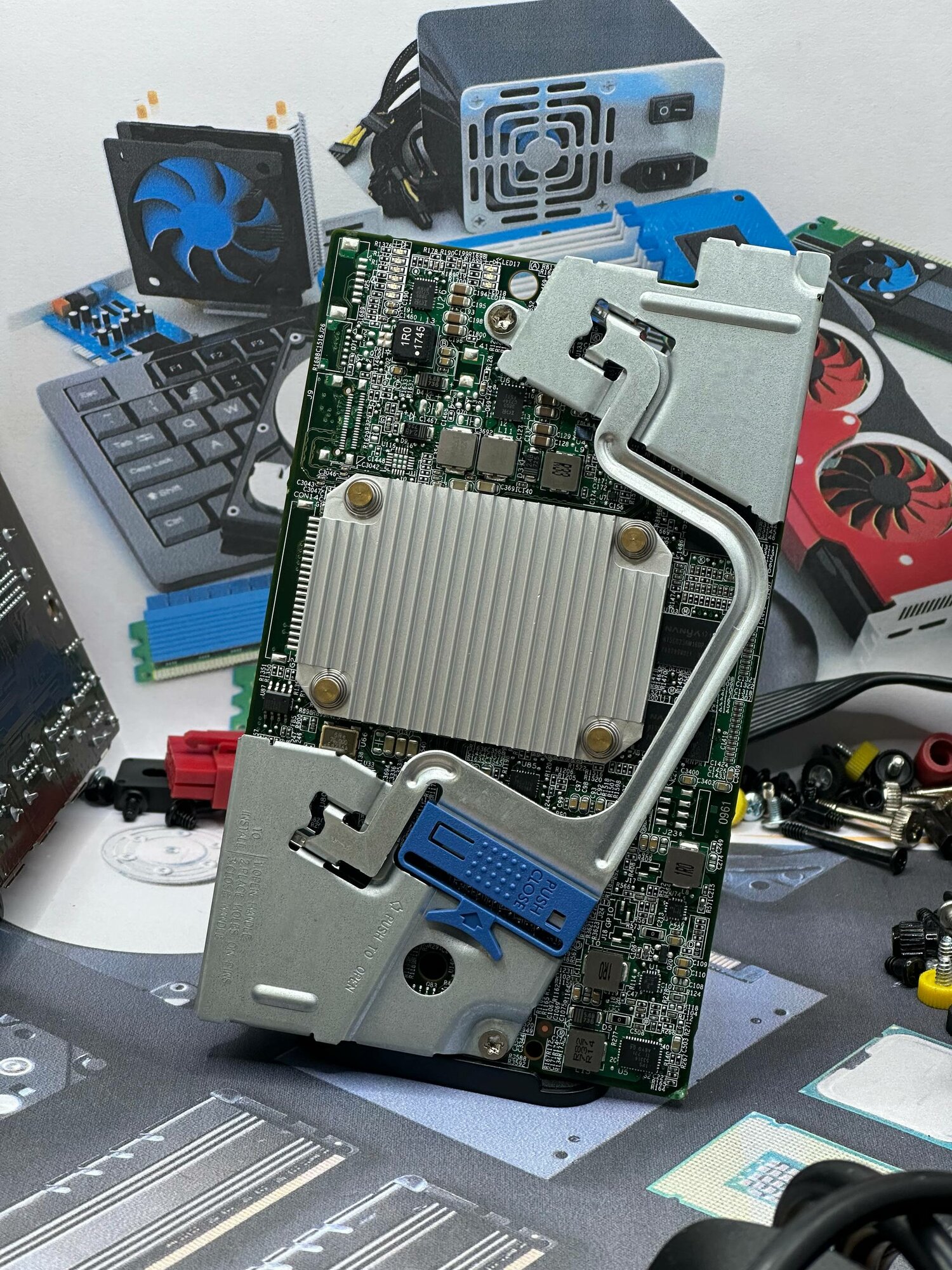 Контроллер HP Smart Array P244br/1GB 12Gb для серверов BL460c Gen9