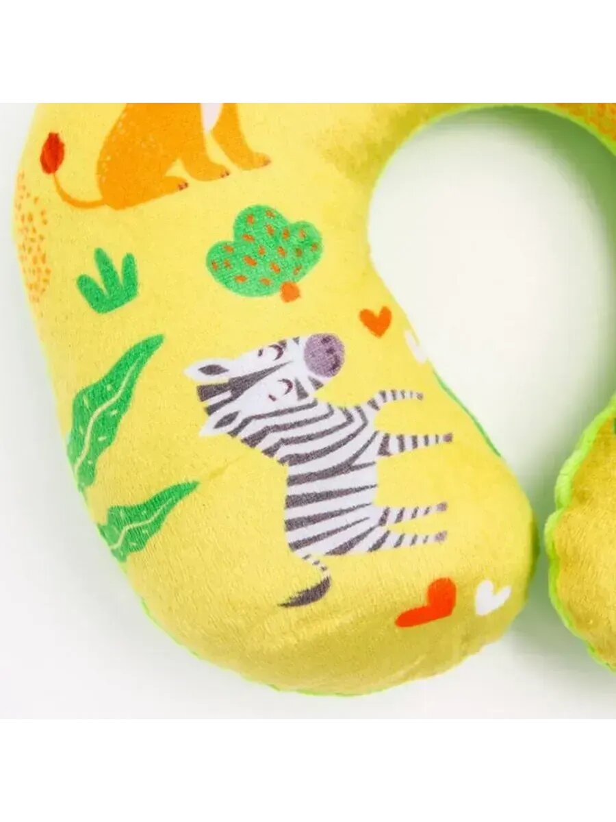 Подушка анатомическая дорожная для детей