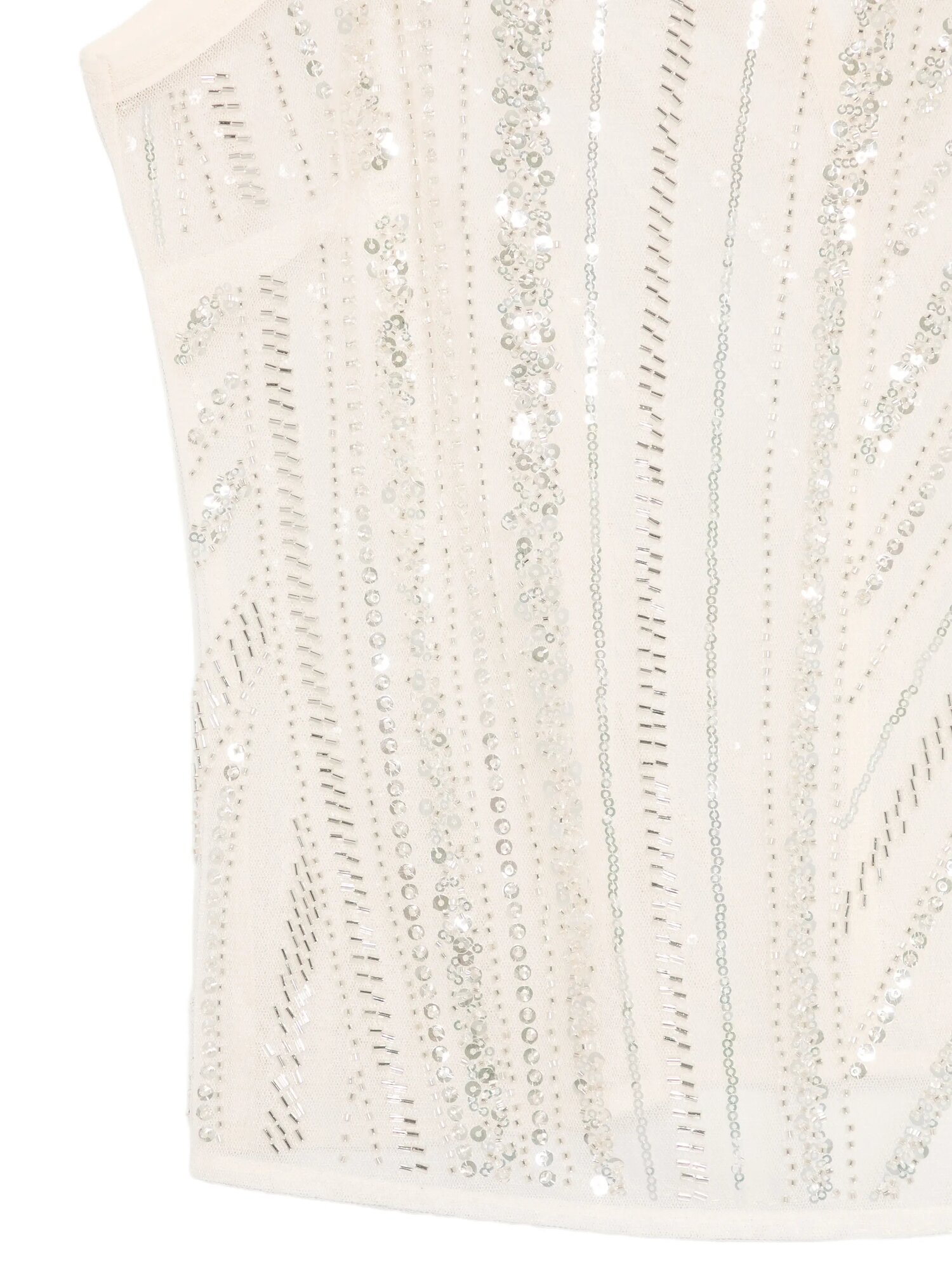 Топ PATRIZIA PEPE Sleeveless embroidered top, размер 40, разноцветный — фото 1
