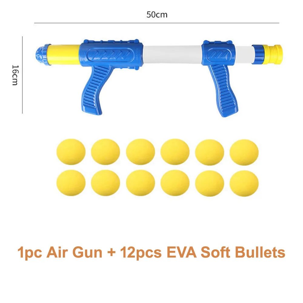 Воздушный пистолет EVA для детей Air Gun with Bullet