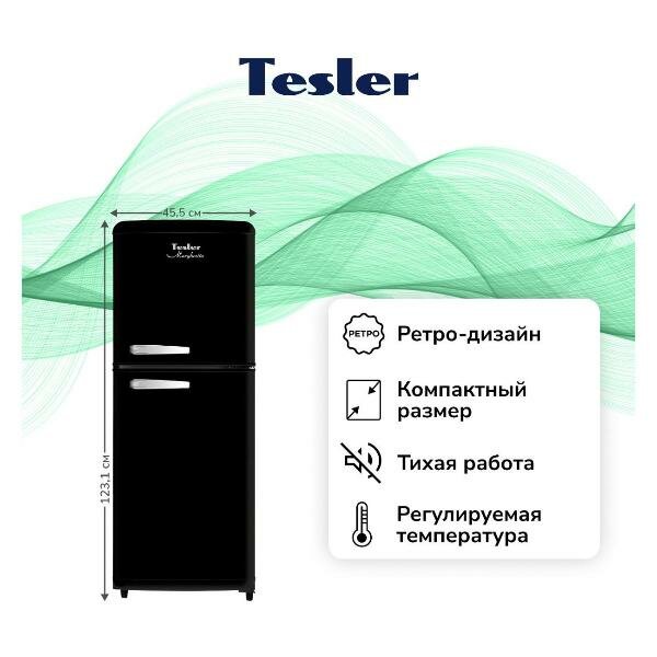 Холодильник Tesler RT-110 Bl