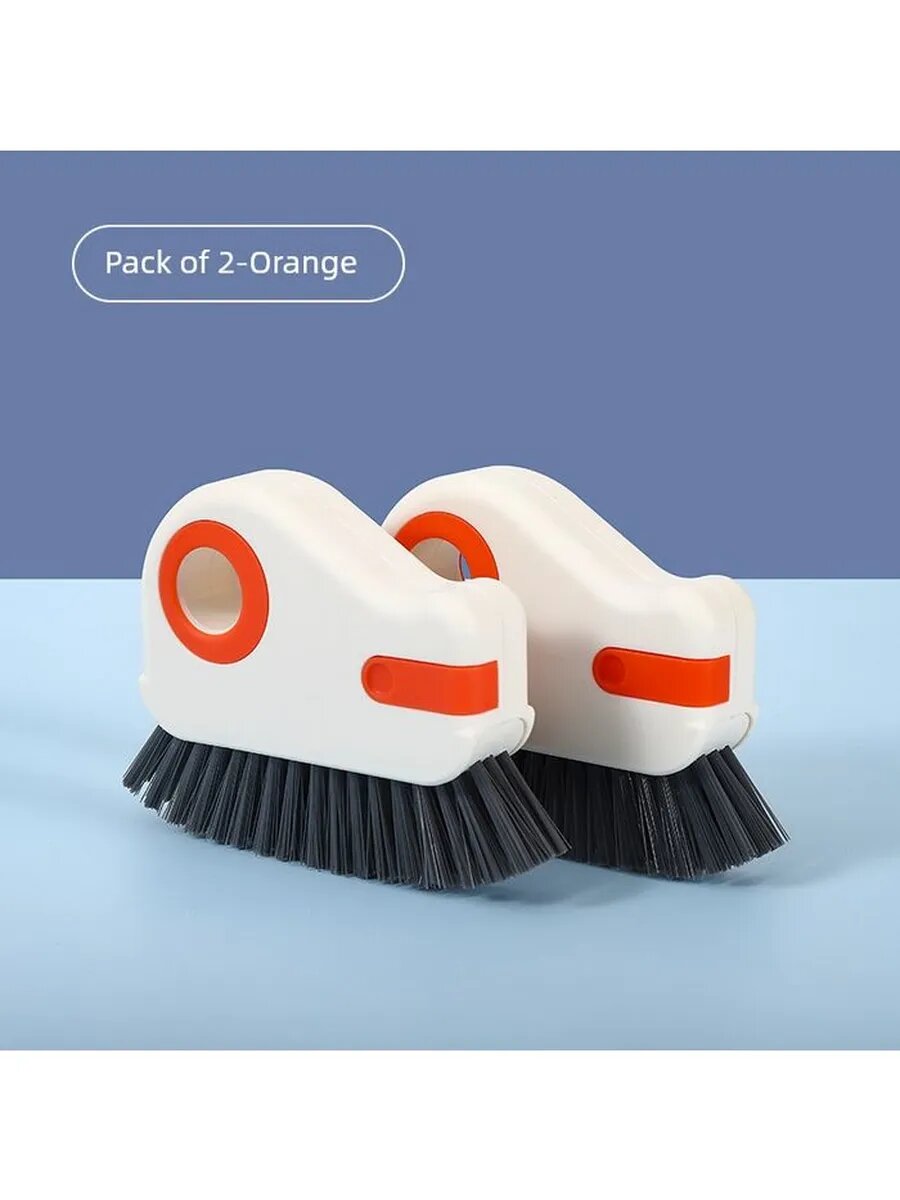 Оранжевая щетка для чистки, 2 шт, термостойкая