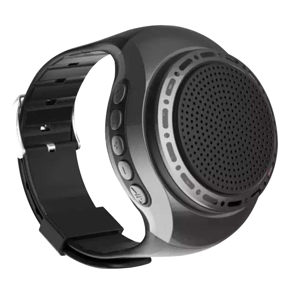 ALLOET Bluetooth-часы-динамик Black