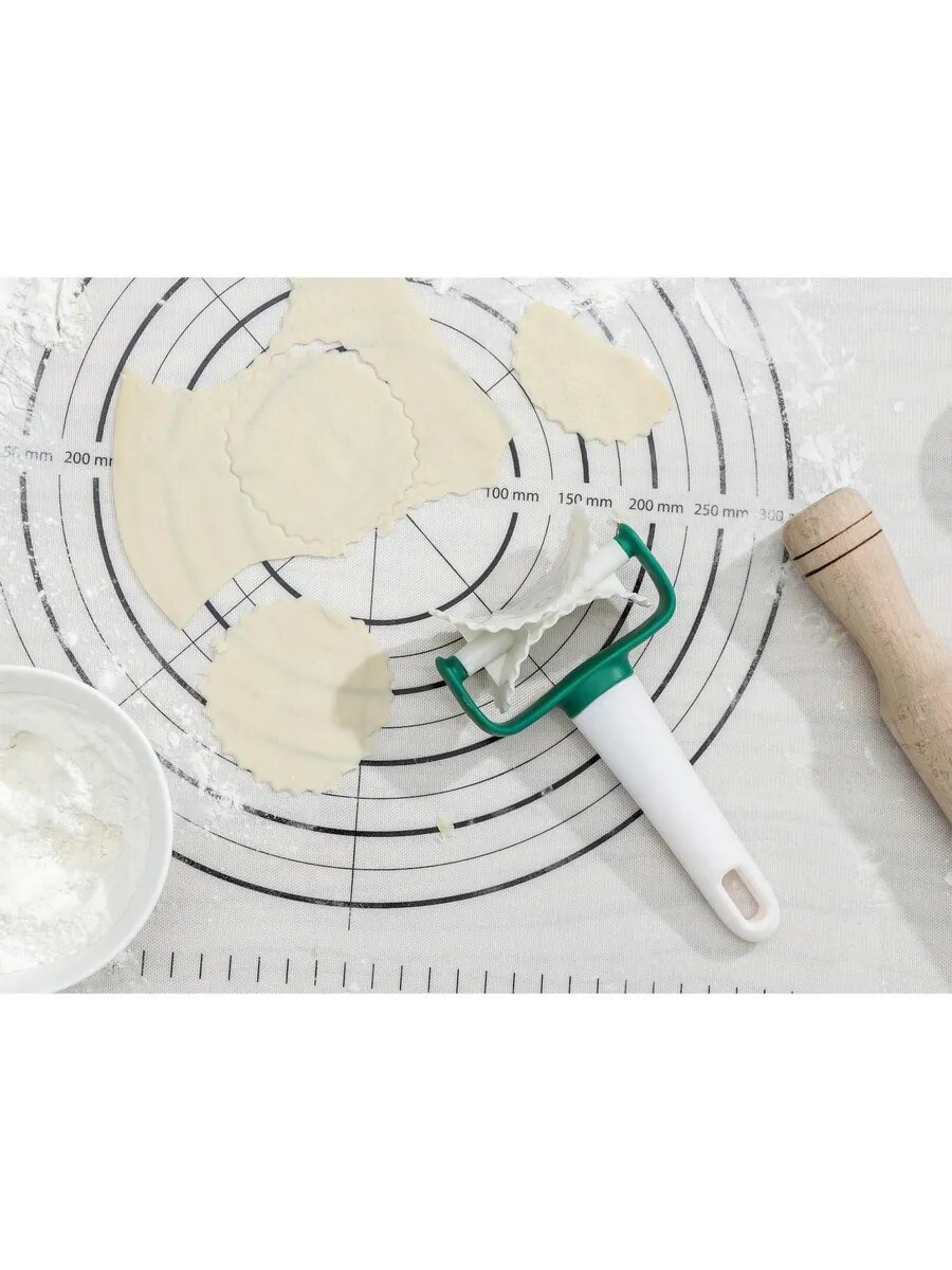 Ролик для теста нарезки кругов 16,5x8x4 см