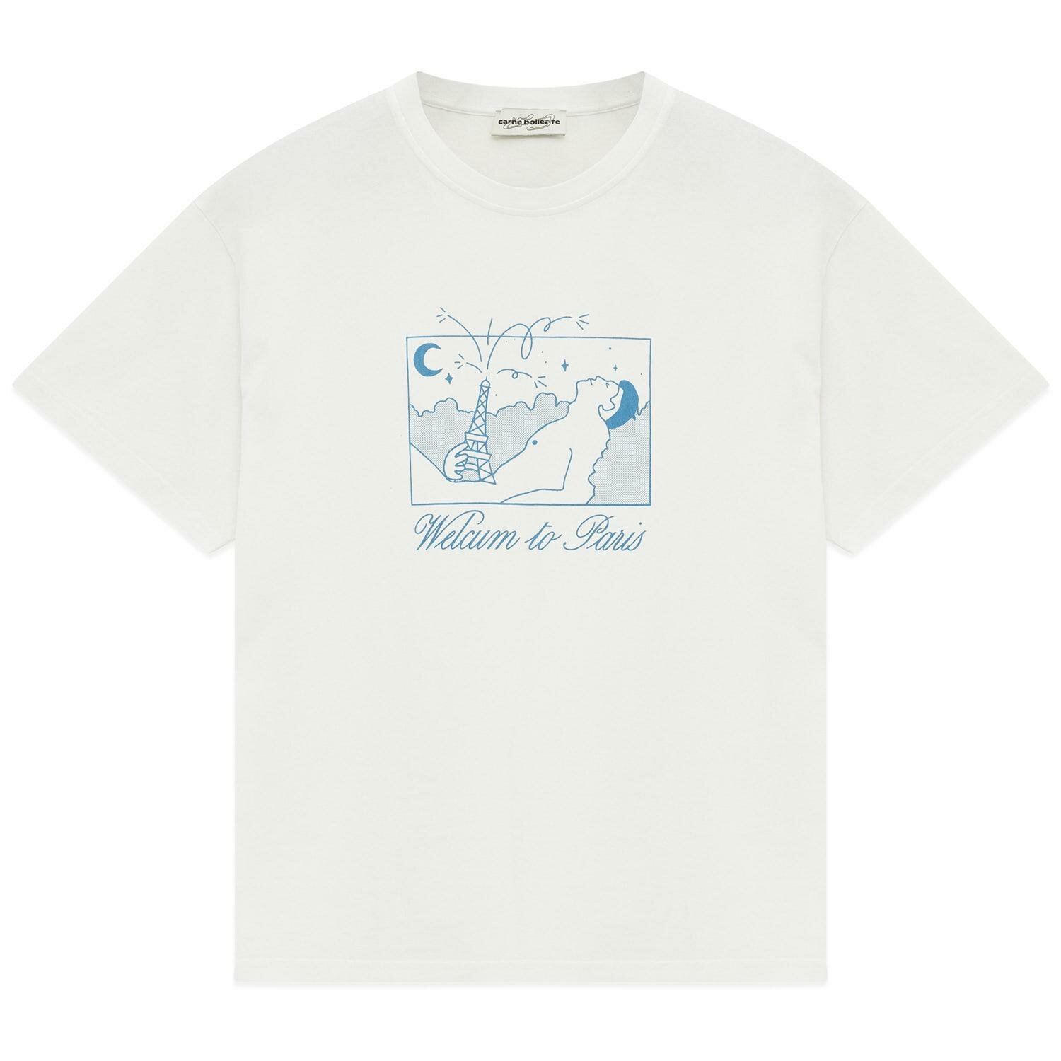 Футболка ФУТБОЛКА CARNE BOLLENTE WELCUM TO PARIS