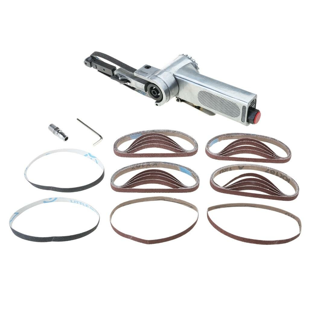 Пневматическая ленточная шлифовальная машина