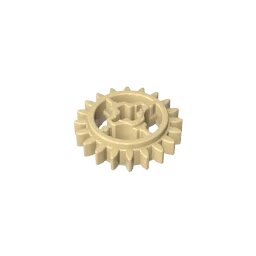 Техническая шестерня GOBRICKS 20 зубьев, Цвет: 031