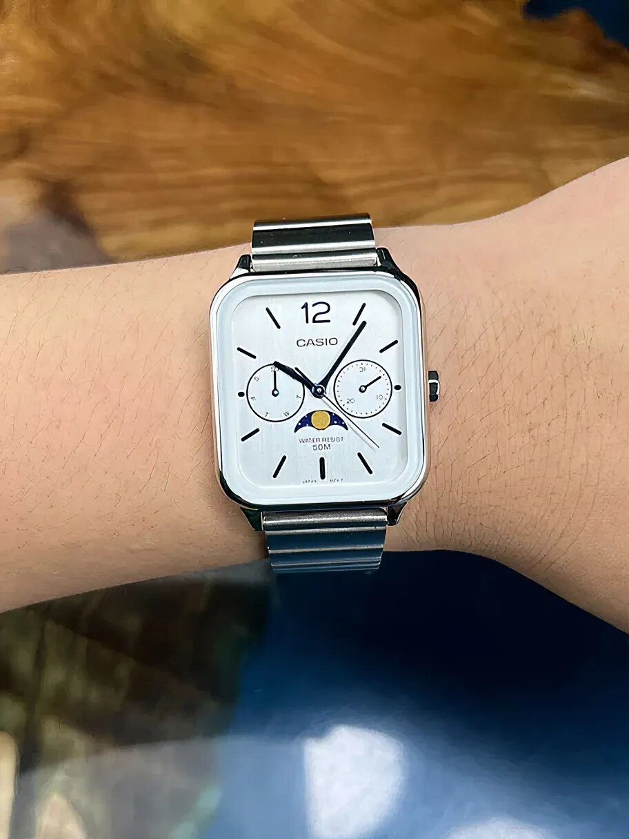 Наручные часы CASIO Collection, голубой, — фото 1