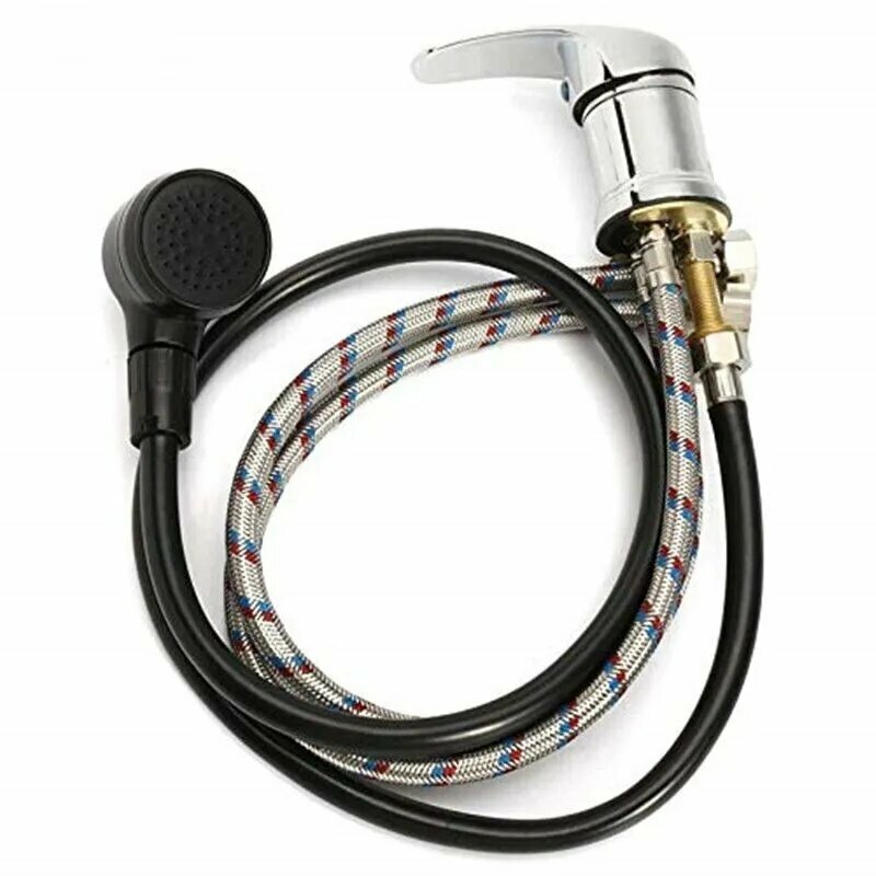 Смеситель и лейка душа со шлангом для парикмахерской мойки