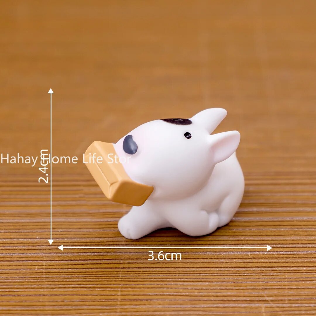 Мини-фигурка бультерьера MOONBIFFY 4