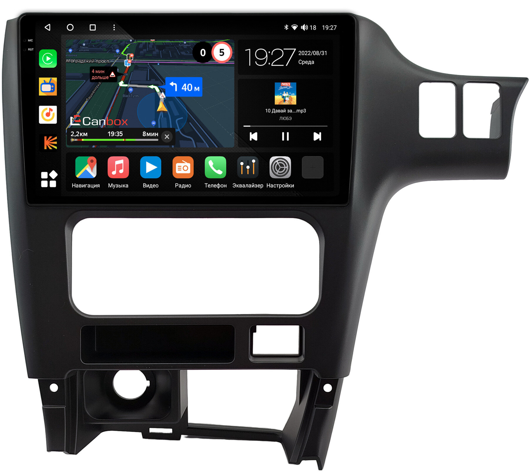 Штатная магнитола Subaru Legacy 3, Outback 2 1998-2004 (правый руль) Canbox M-Line 2K 4179-9-0757 Android 10 (4G-SIM, 4/64, DSP, QLed)