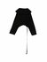 Худи Rick Owens Cropped-style hoodie, размер OneSize, , black/black