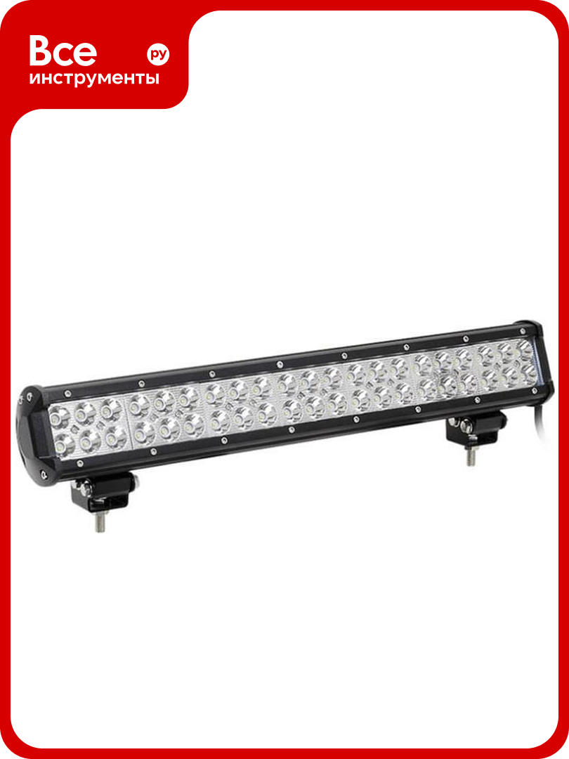 Светодиодная балка Nord-Yada 126 Вт, 42 диода, 508х80х65 906081, алюминиевый корпус, световая эффективность, защита