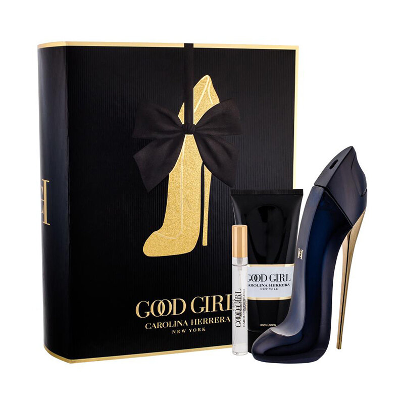 Набор Carolina Herrera Good Girl парфюмерная вода 80 мл + парфюмерная вода 10 мл + лосьон для тела 100 мл