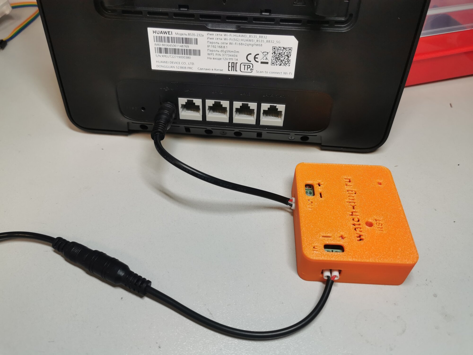 Автоматический перезагрузчик wifi роутера 5-30в