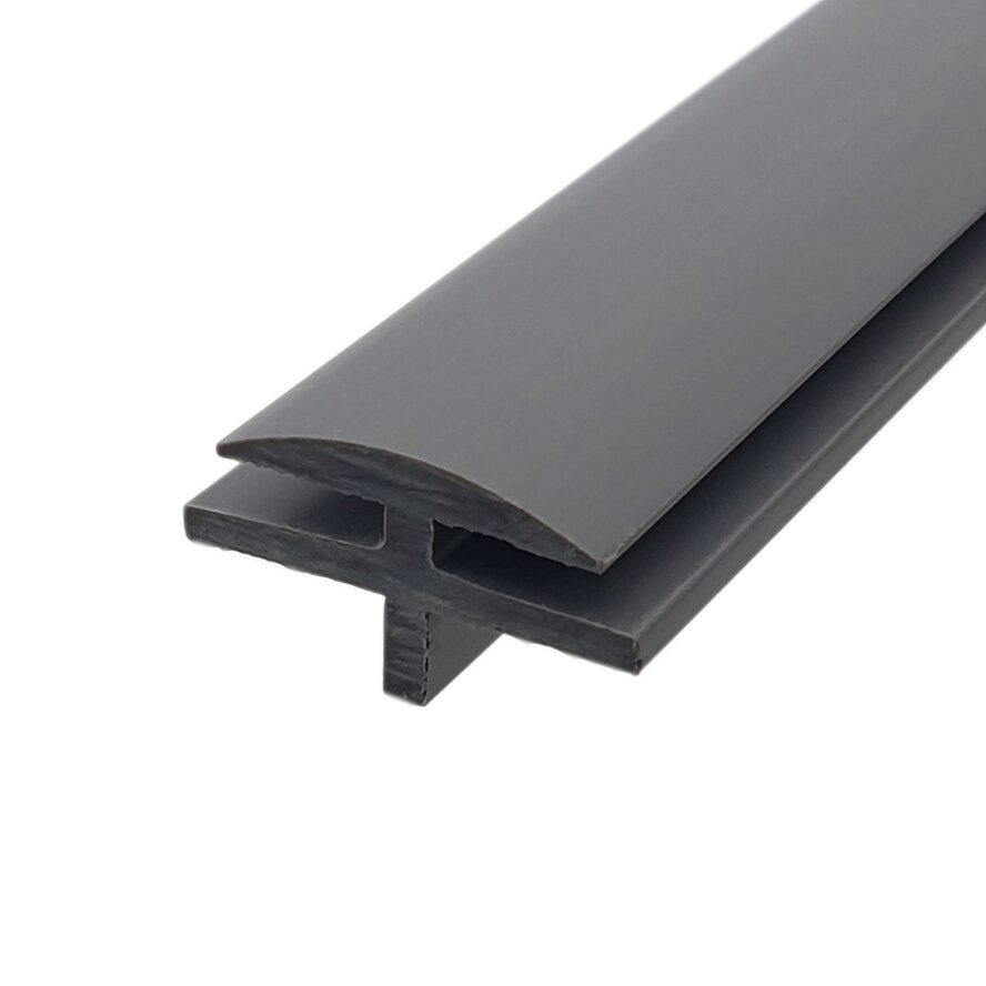 Профиль соединительный Firmax для лотков, длина 505 мм, антрацит, 2 шт