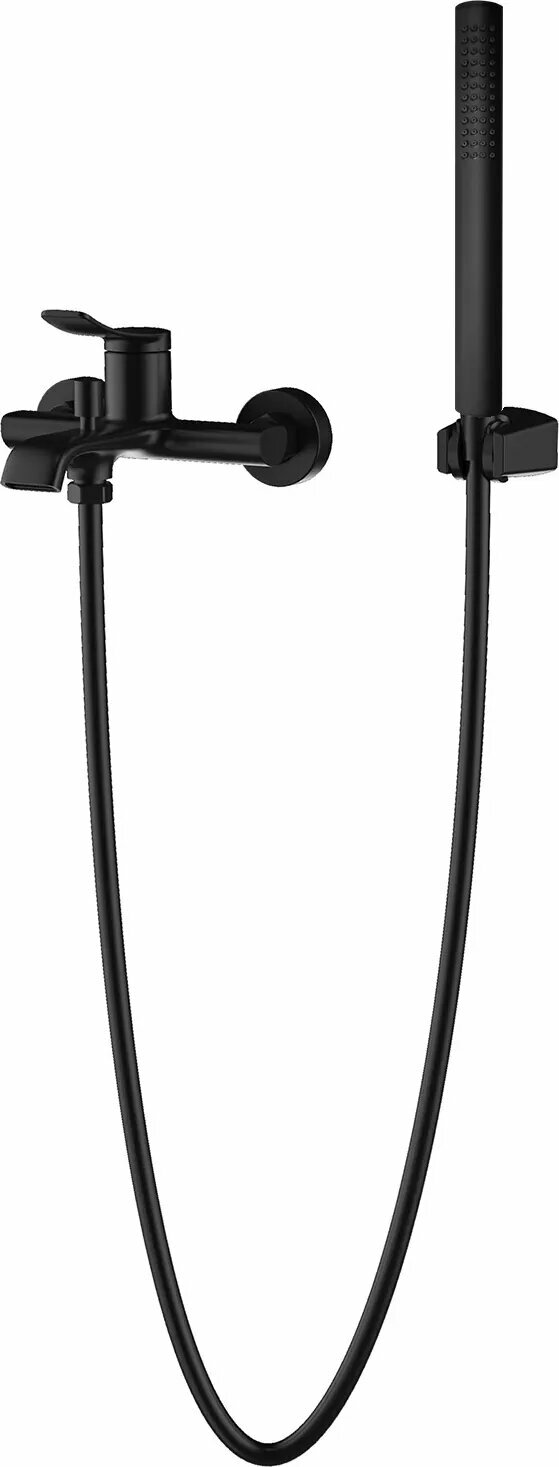 Смеситель для ванны с душем Azario ABILITY AZ-VRY238331PA черный