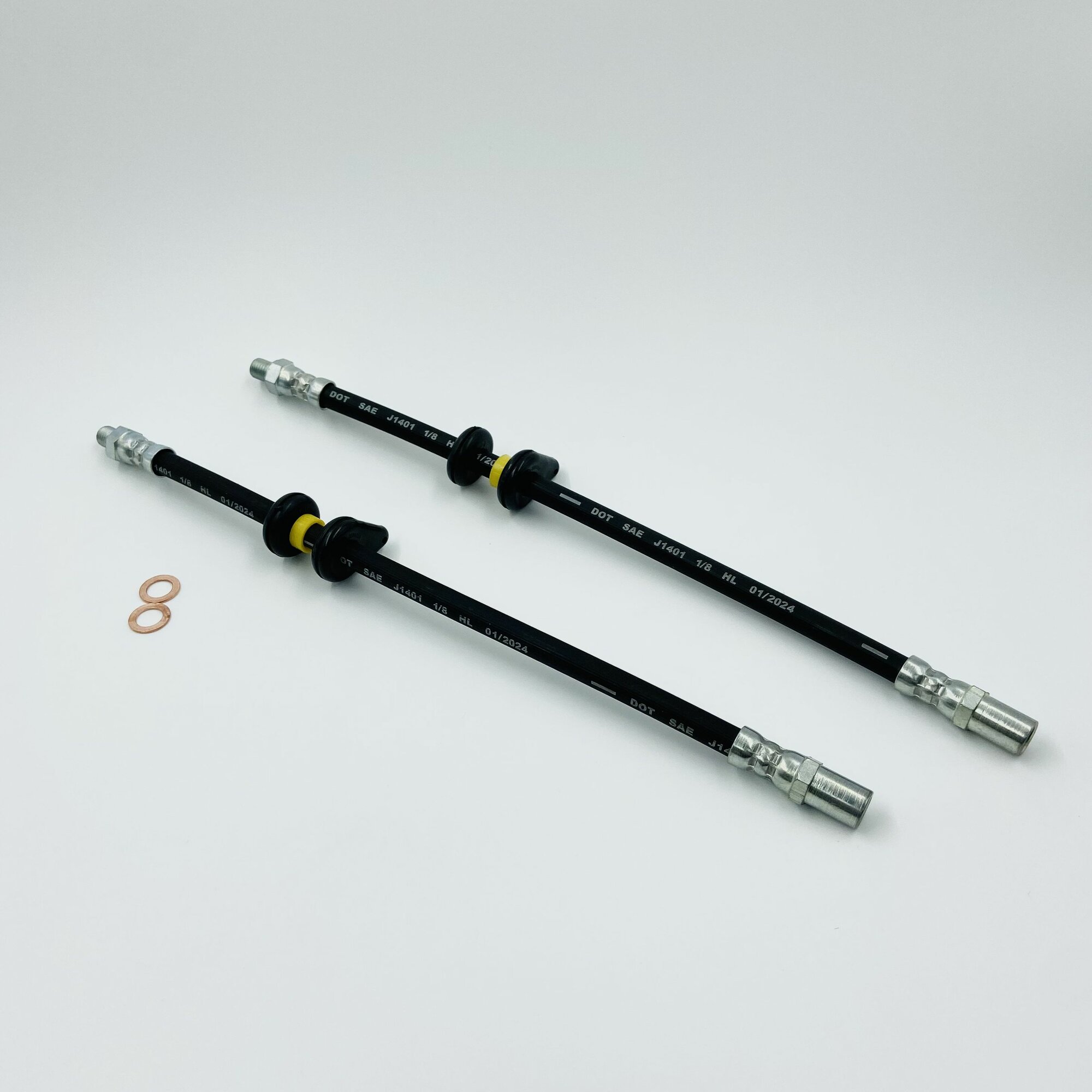 Шланг тормозной передний подходит для ВАЗ 2123 Нива Шевроле комплект 2 шт