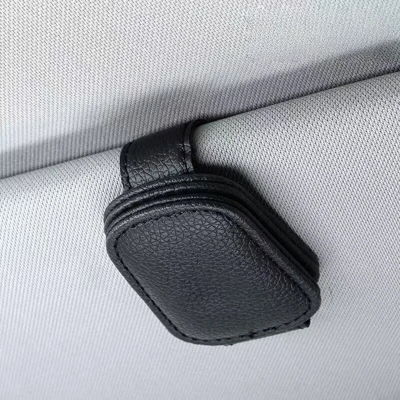 Держатель для очков в авто, черный, 1pcs