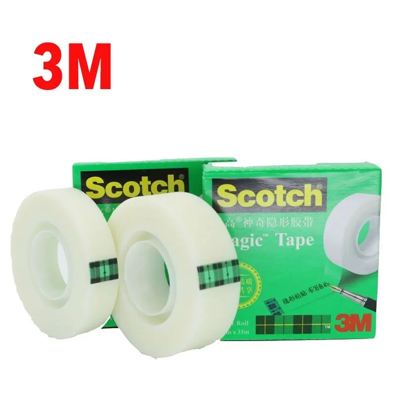 3 рулона 3M810 Magic Tape невидимая лента клейкая лента ширина 19 мм длина 33 м