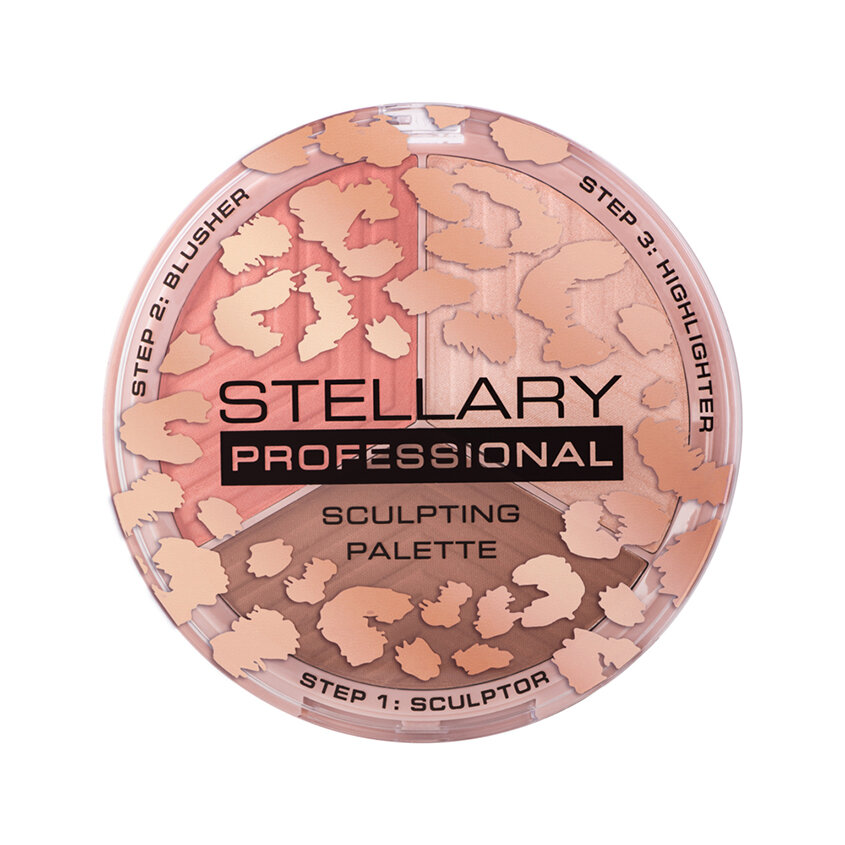 Палетка для лица STELLARY FACE SCULPTOR скульптурирующая тон 01