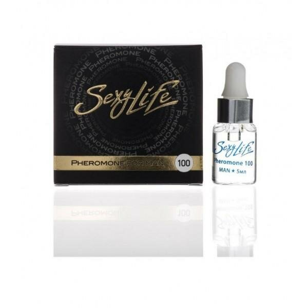 Концентрированные феромоны для мужчин 100% Sexy Life 5 мл