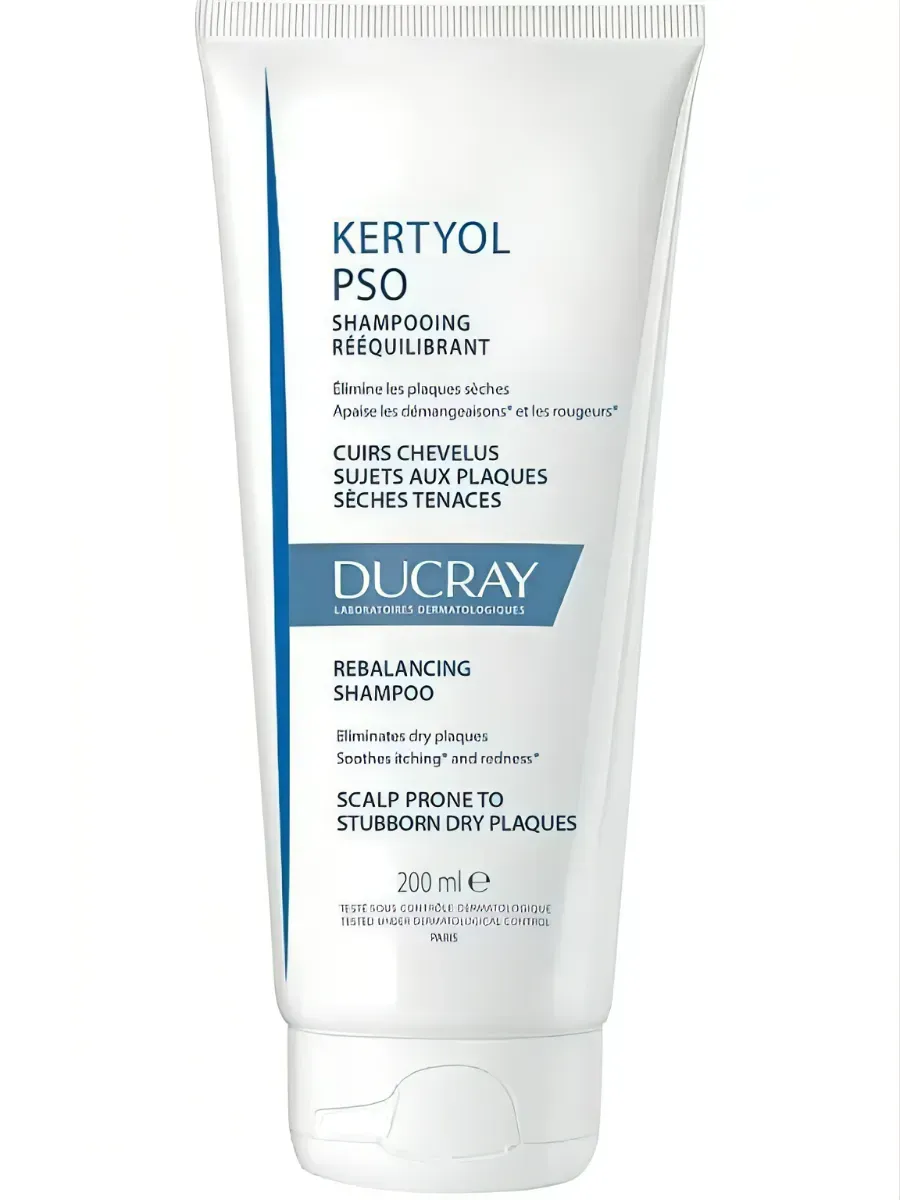Шампунь Ducray Kertyol P.S.O. Rebalancing для ухода за кожей головы, 200 мл