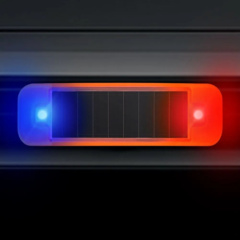 Мигающий светодиодный фонарь с красным и синим стробоскопами для автомобилей, велосипедов, мотоциклов и скутеров