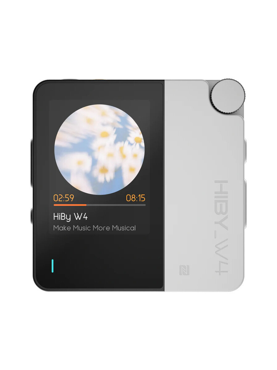 Hiby W4, белый, портативный усилитель для наушников и ЦАП