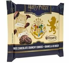 Шоколад Harry Potter white chocolate crunchy cookies 40г