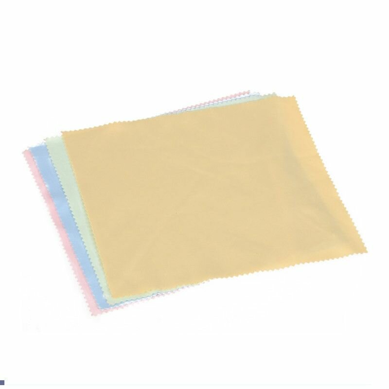 10 шт. микрофибровые салфетки для чистки экранов смартфонов, ноутбуков, планшетов, объективов и камер (разные цвета)