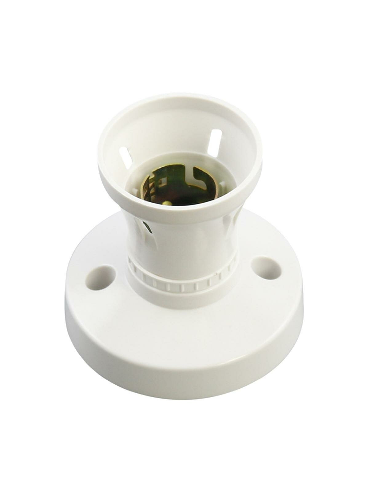 Бакелитовый держатель потолочного светильника с прямым горлышком B22 из бакелита высокой мощности, байонетный держатель лампы из бакелита B22