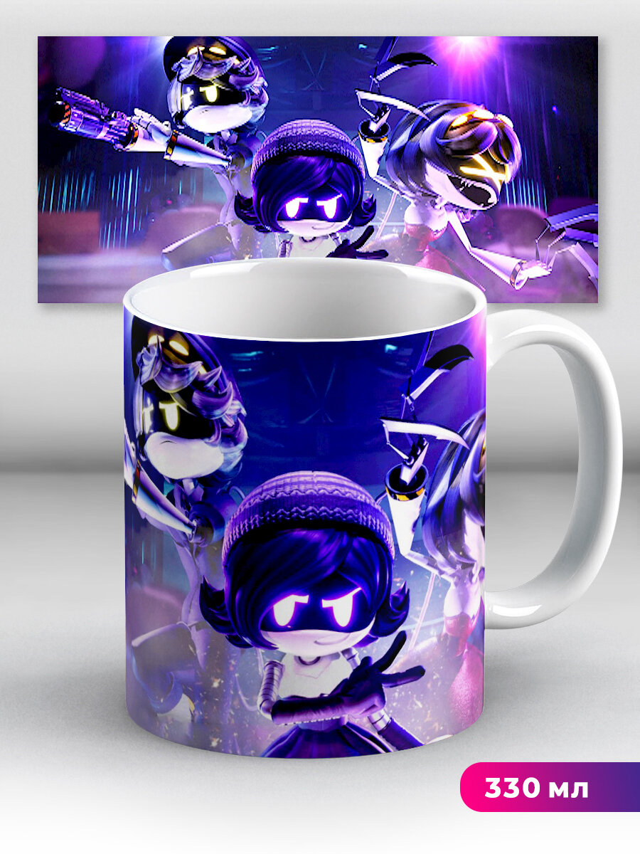 Кружка Дроны убийцы Murder Drones Эн Узи Ви трое