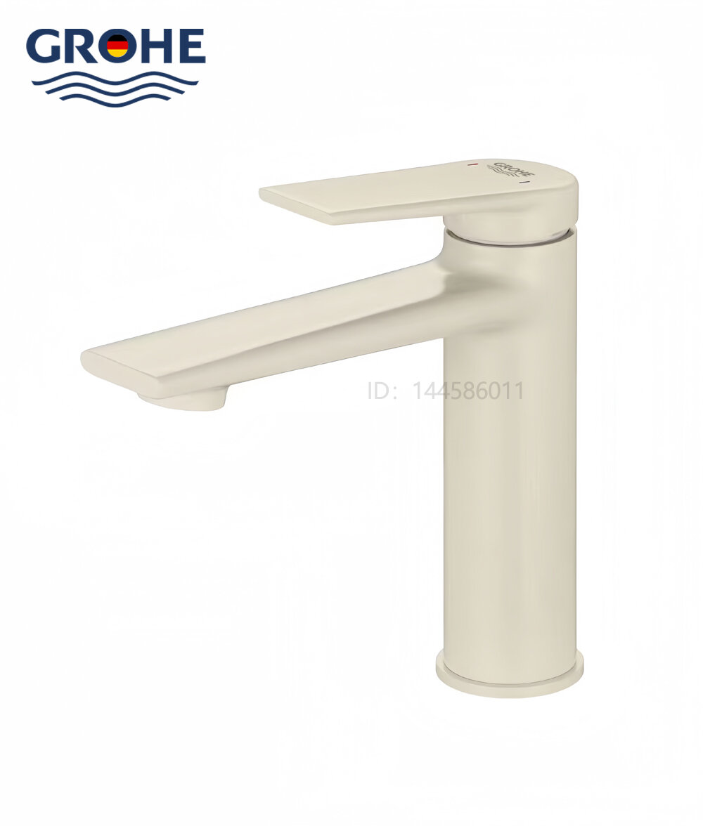 Смеситель для кухонной раковины GROHE, цвет «оружейная сталь» (матовый темно-серый/черный).