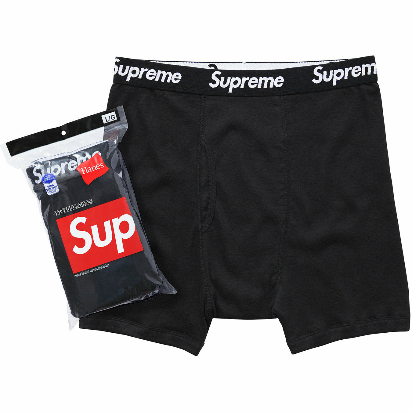 Трусы Supreme X Hanes, комплект