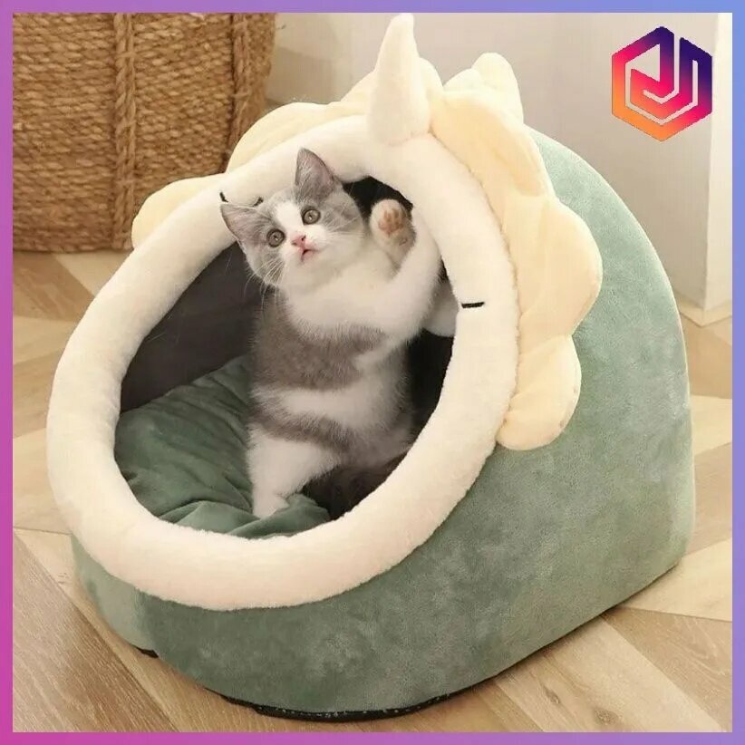 Корзина для домашних животных, удобная кроватка для котенка, подходит для мелких животных, S-DKD-CJ0824