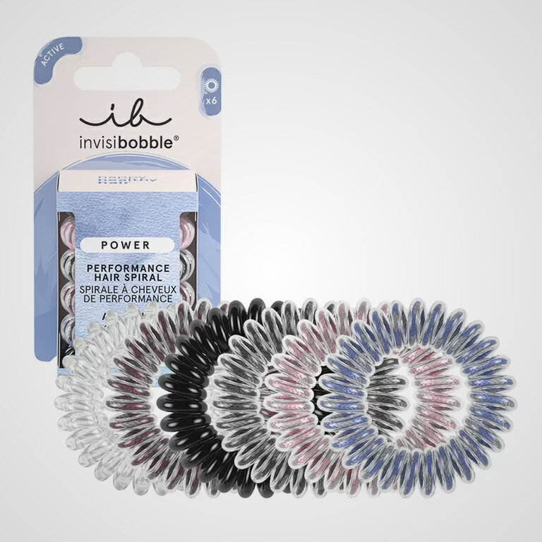 Набор резинок-браслетов для волос invisibobble POWER Be Visible 6 шт. INVISIBOBBLE POWER Be Visible Резинки для волос 6 шт