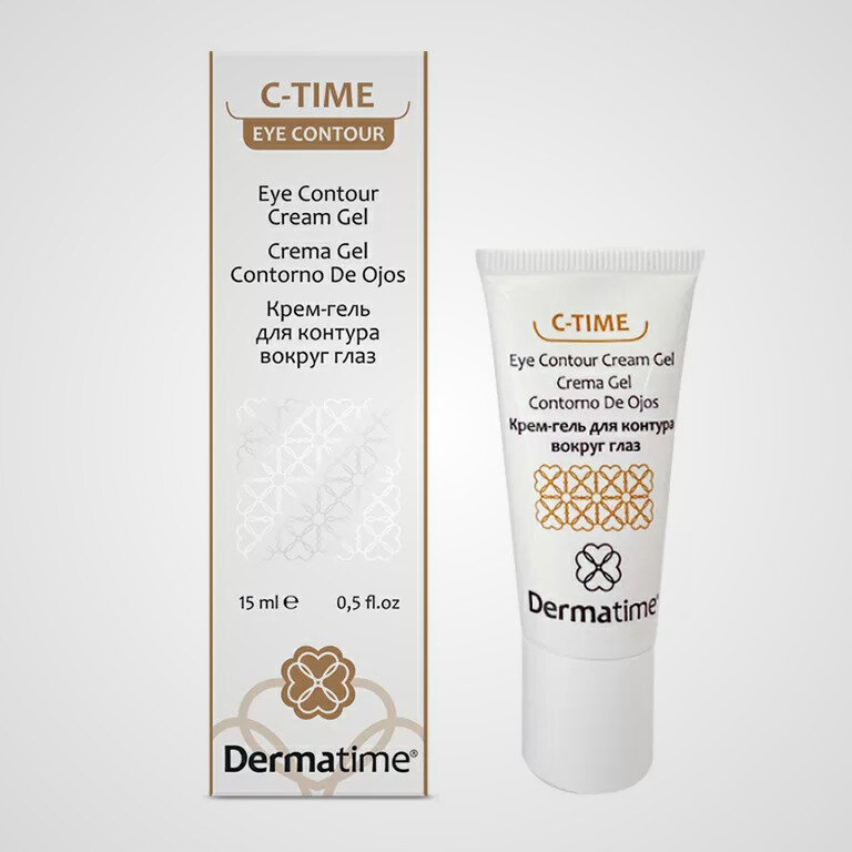 Крем-гель для контура вокруг глаз 15 мл DERMATIME C-TIME Eye Contour Cream Gel Крем-Гель 15 мл