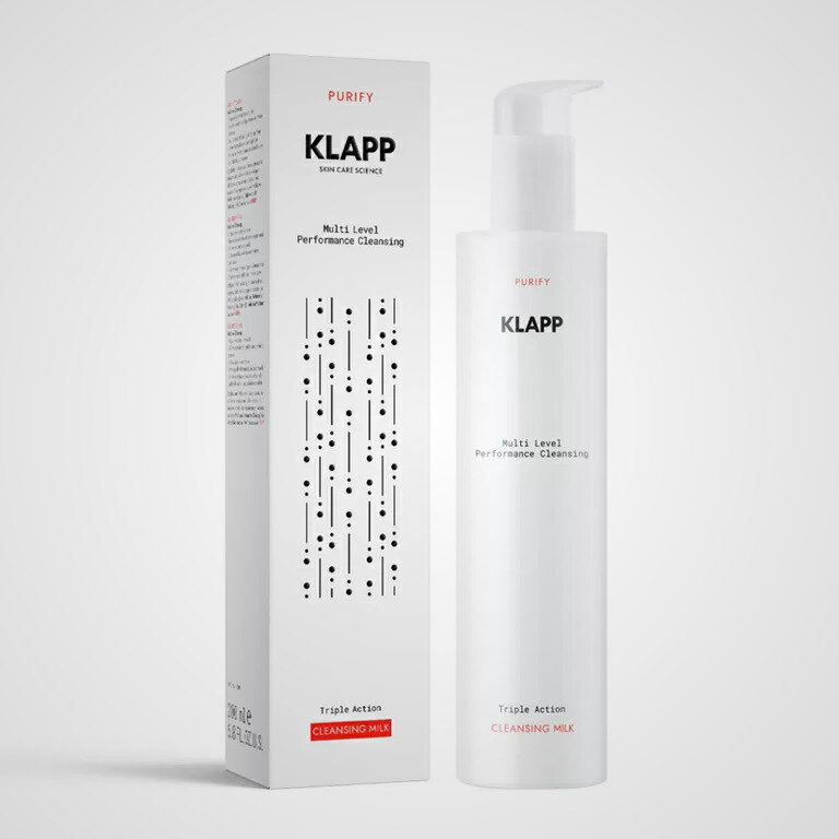 Очищающее молочко CORE 200 мл KLAPP CORE Purify Multi Level Performance Cleansing Молочко 200 мл