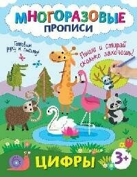 Книга "Цифры. Пиши и стирай сколько захочешь!"